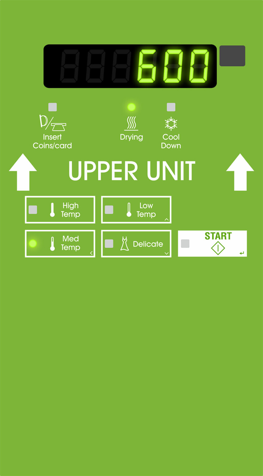 Stacked Tumble Dryers - Huebsch