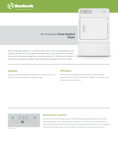 Commercial Dryers - Huebsch